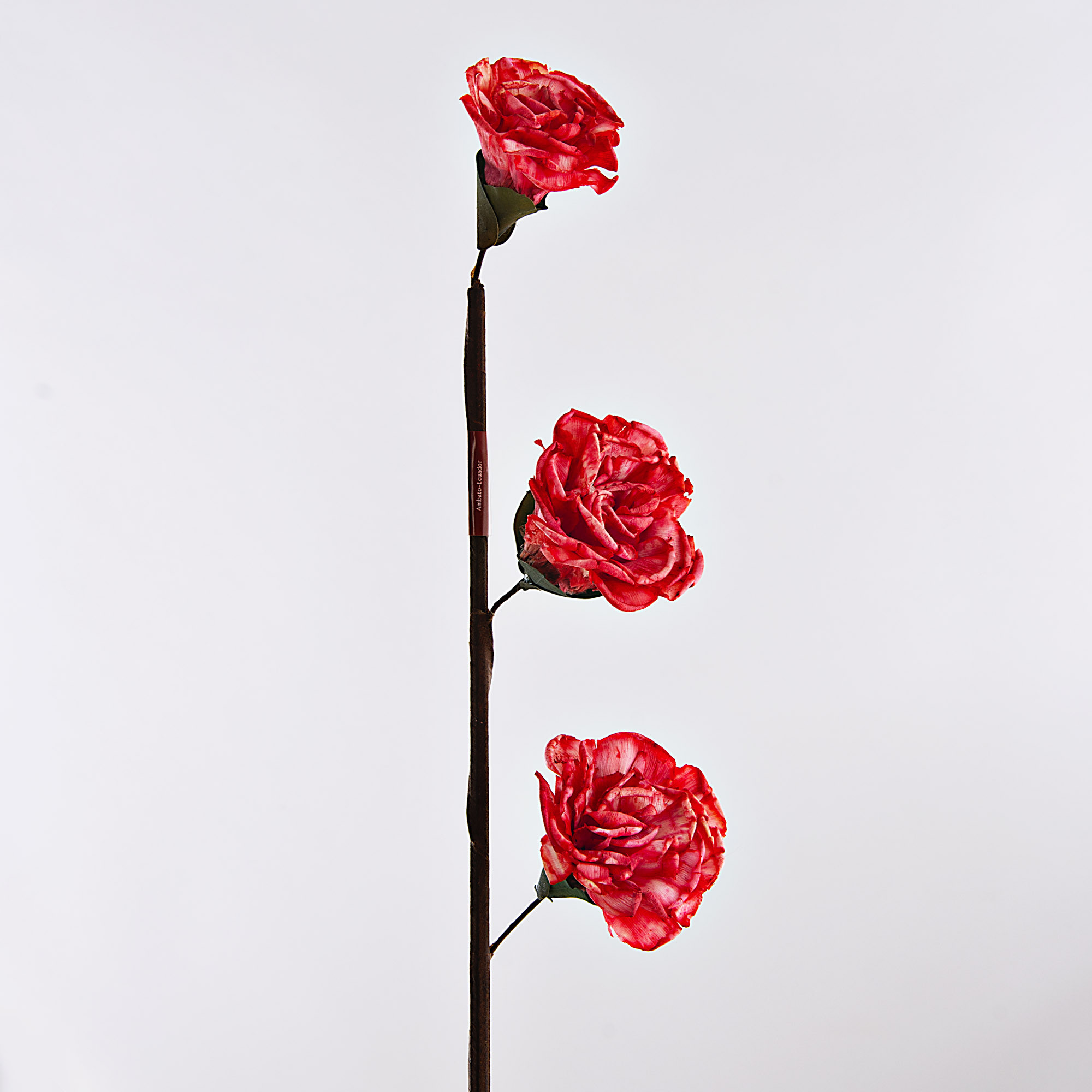 Clavel Belinda Flowers Elaborada En Fibra Natural